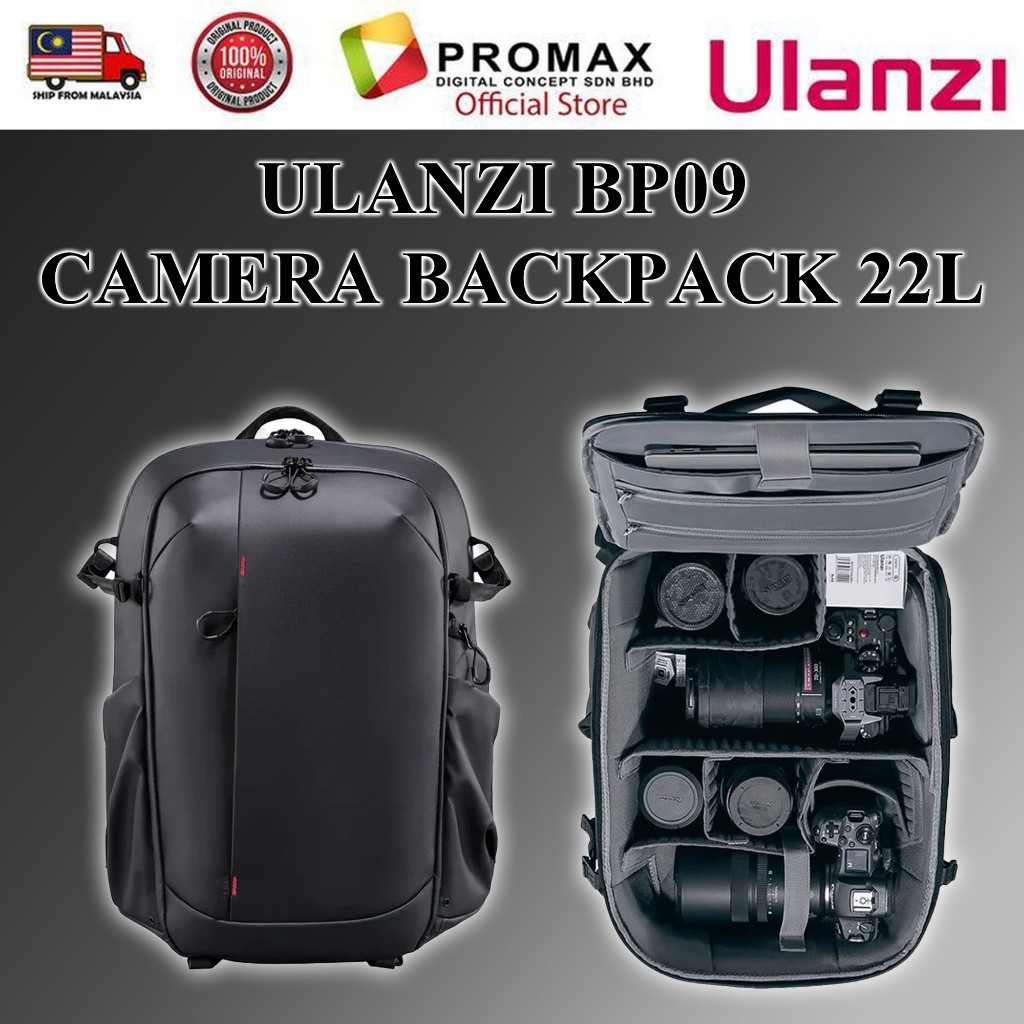 Ulanzi BP09 Camera Backpack 22L | Shopee Malaysia