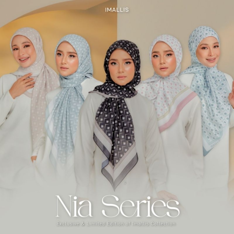 NIA SERIES BY IMALLIS BAWAL BIDANG 47 💕💕 | Shopee Malaysia