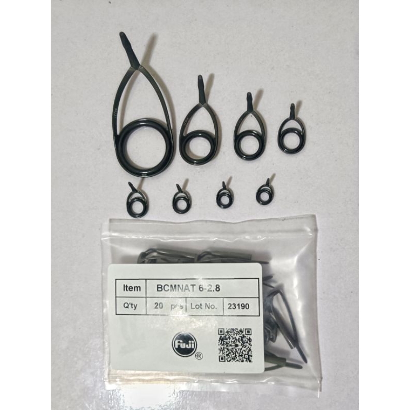 FUJI K-GUIDE OXIDE RING GUN SMOKE 8+1 TIP BCMNAT(ALCONITE RING ...