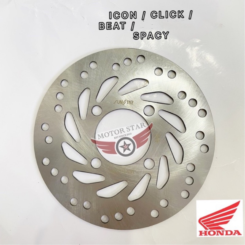 HONDA ICON CLICK BEAT SPACY DISC PLATE FRONT PIRING DEPAN | Shopee Malaysia