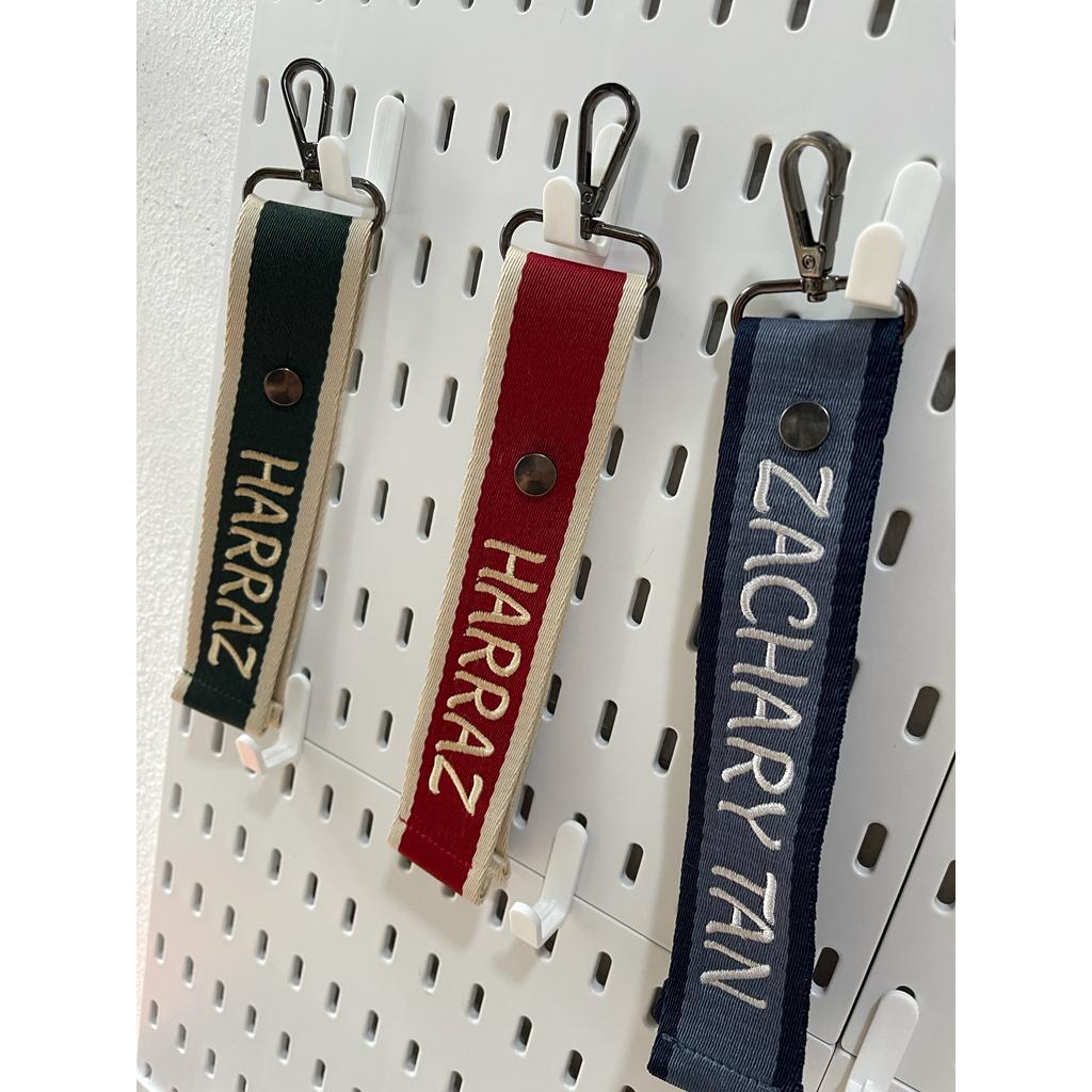 BAG TAG / LUGGAGE TAG / TAG BEG SEKOLAH (BOLEH GUNA AS KEYCHAIN/BAG TAG ...