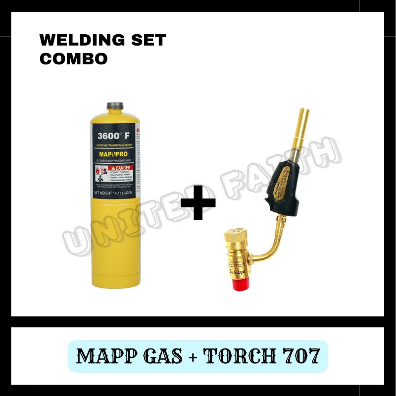 [PROMOTION] SUN EYE SINGLE TORCH c/w Ignitor and Mapp Gas 14oz | Shopee ...