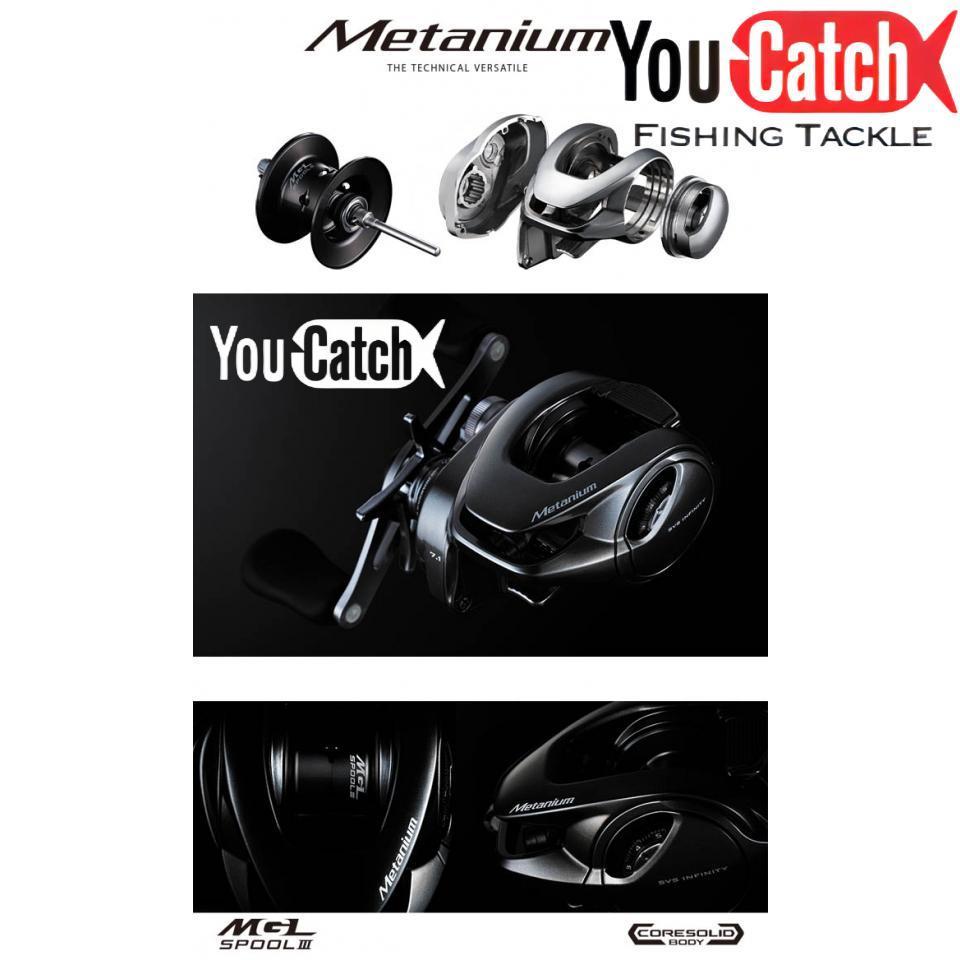 YOUCATCH 2023 SHIMANO fishing reel Metanium 101XG With 1 Year Local Warranty & Free Gift ...