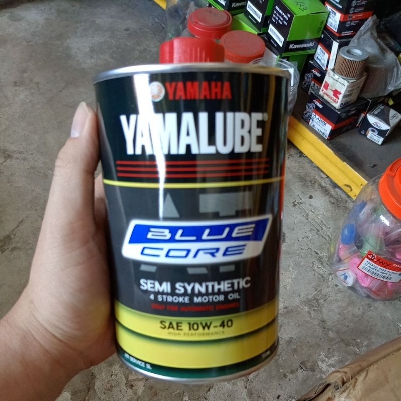 Yamalube BlueCORE Semi Synthetic 4 stroke motor oil 4t BlueCORE ...