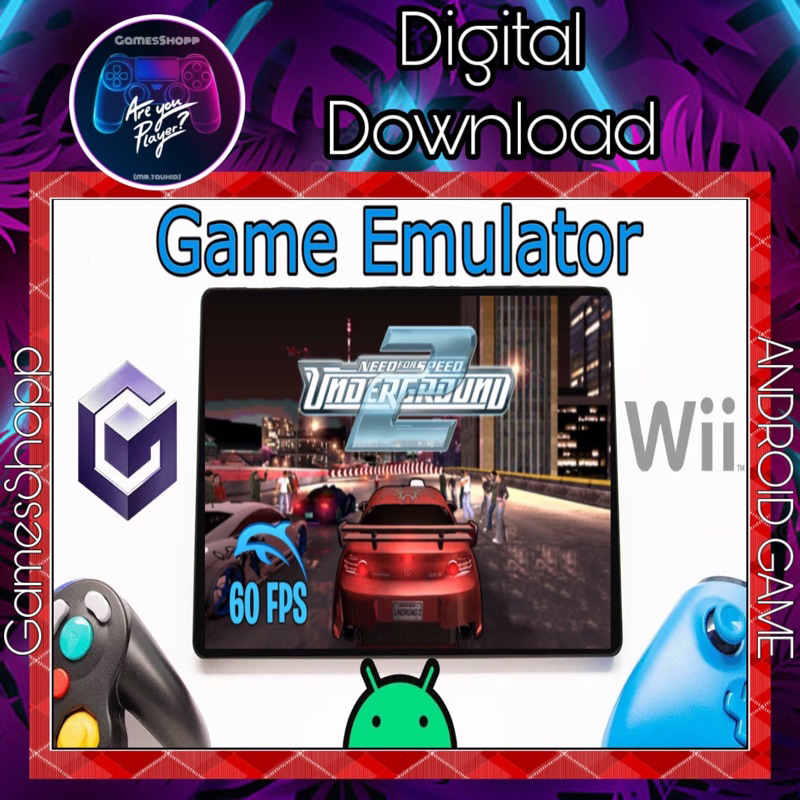 [ANDROID GAME] 🔥Game Wii + GameCube🔥 (Emulator Android) | Shopee Malaysia