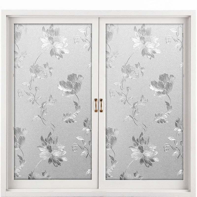 45/60/90/120cm x /2m Glass Sticker Window Sticker Privacy Window Film ...