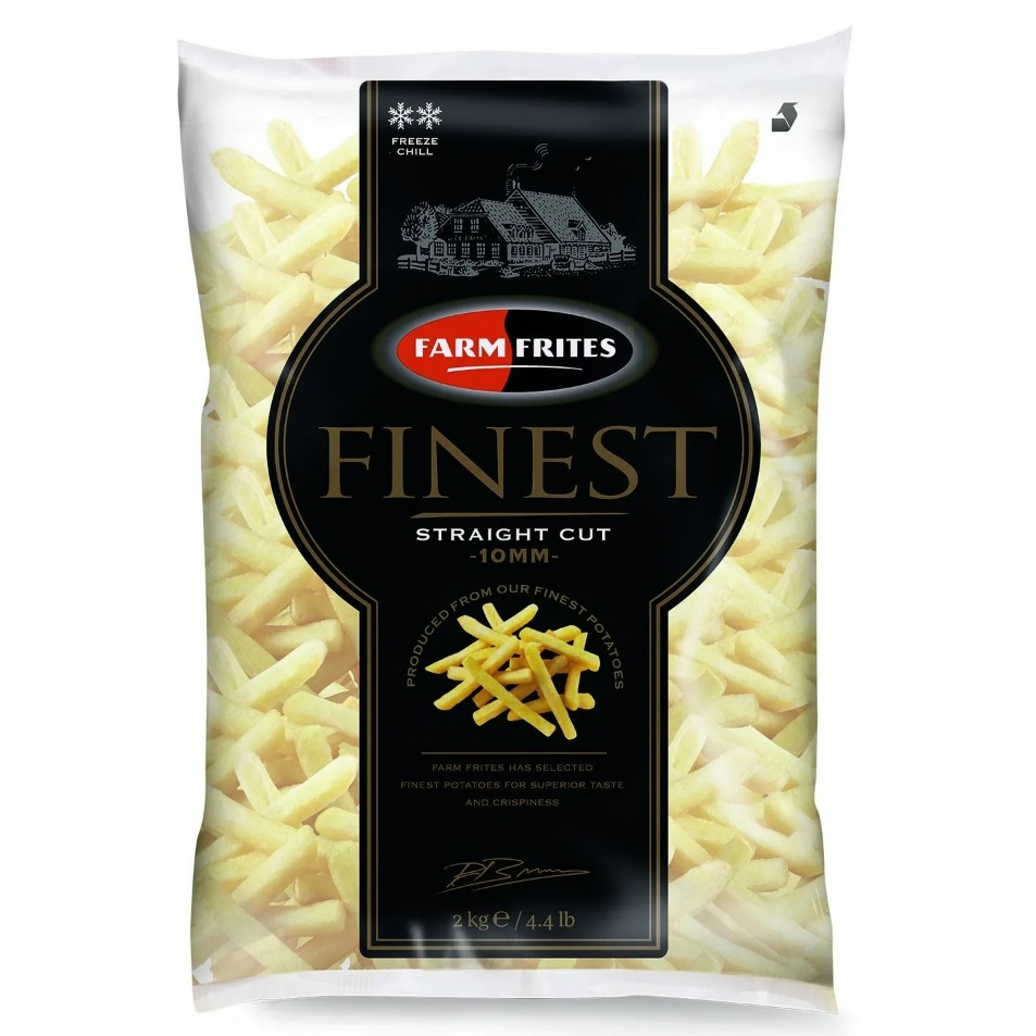 Premium Halal French Fries 1Kg Frozen Halal Shoestring Crinkle Straight ...