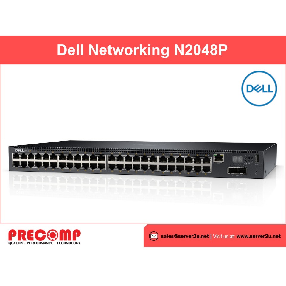 (Refurbished) Dell EMC PowerSwitch N2048P PoE Switch | Shopee Malaysia