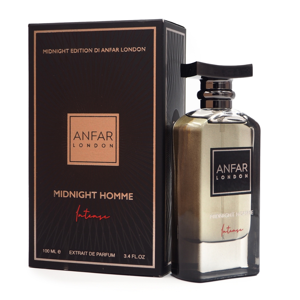 Midnight Homme Intense Parfum 100ML for Man by Anfar London, Arabian ...