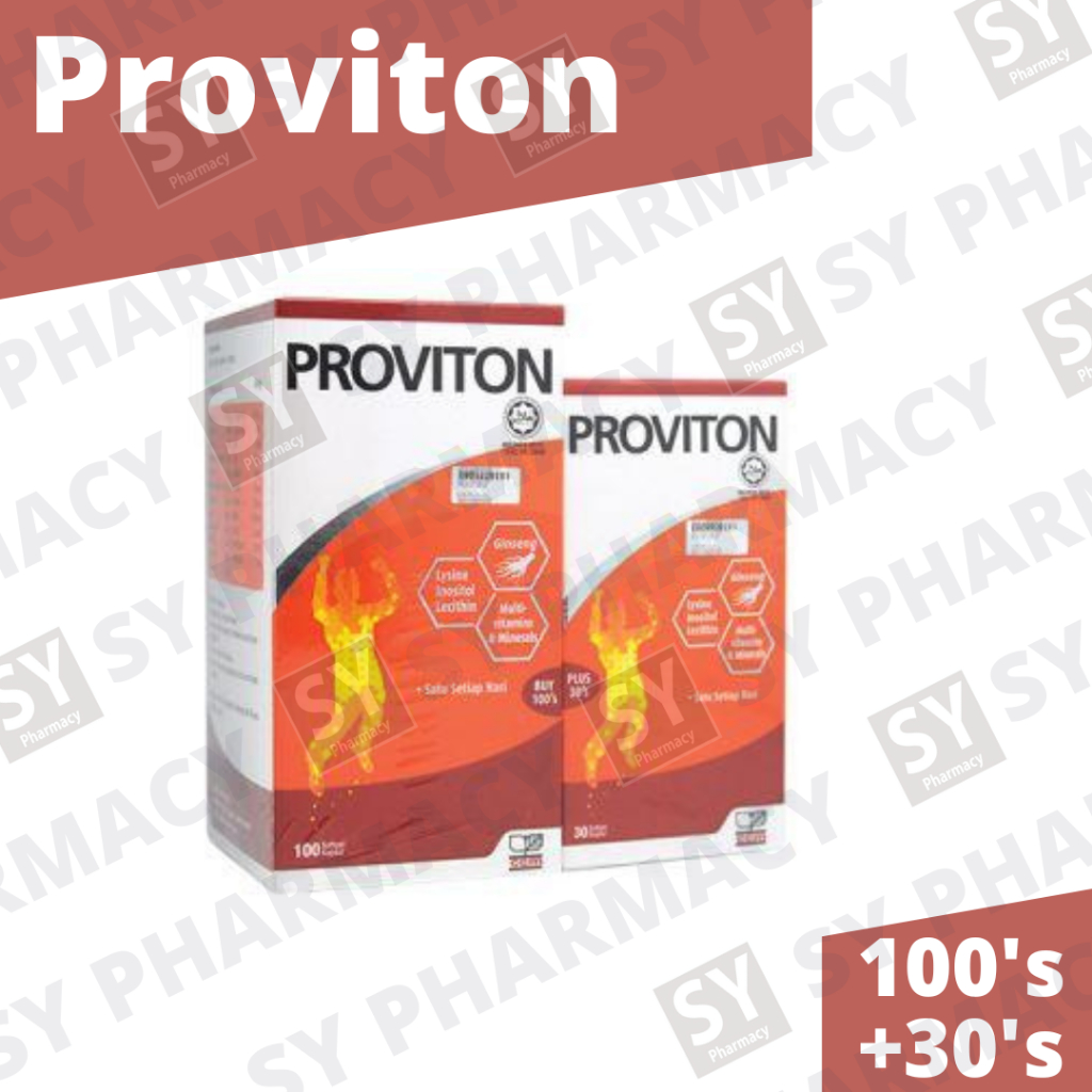 Proviton 100's+30's (Exp: 05/2026) | Shopee Malaysia