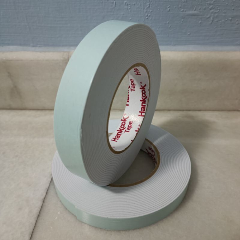 DOUBLE SIDED EVA FOAM TAPE HANKOOK BRAND 12MM 18MM 24MM X 10Y | Shopee ...