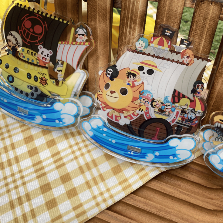 One Piece Ship Rocking Standee 🚢🌊 | mekkiestudio🌱 | Shopee Malaysia