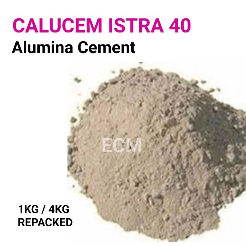 CALUCEM ISTRA 40 ALUMINA CEMENT (4KG & 1KG REPACK) SIMEN TAHAN PANAS ...