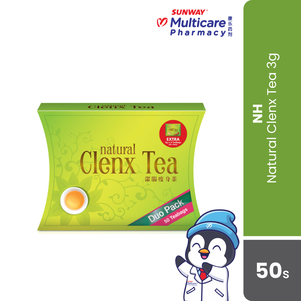 NH Detoxlim Natural Clenx Tea 3G (20's/40+10's) | Shopee Malaysia