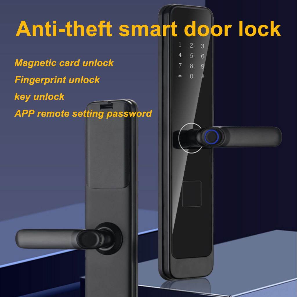 Main Door Smart Lock Plug & Play App Fingerprint Keyless/electronic ...