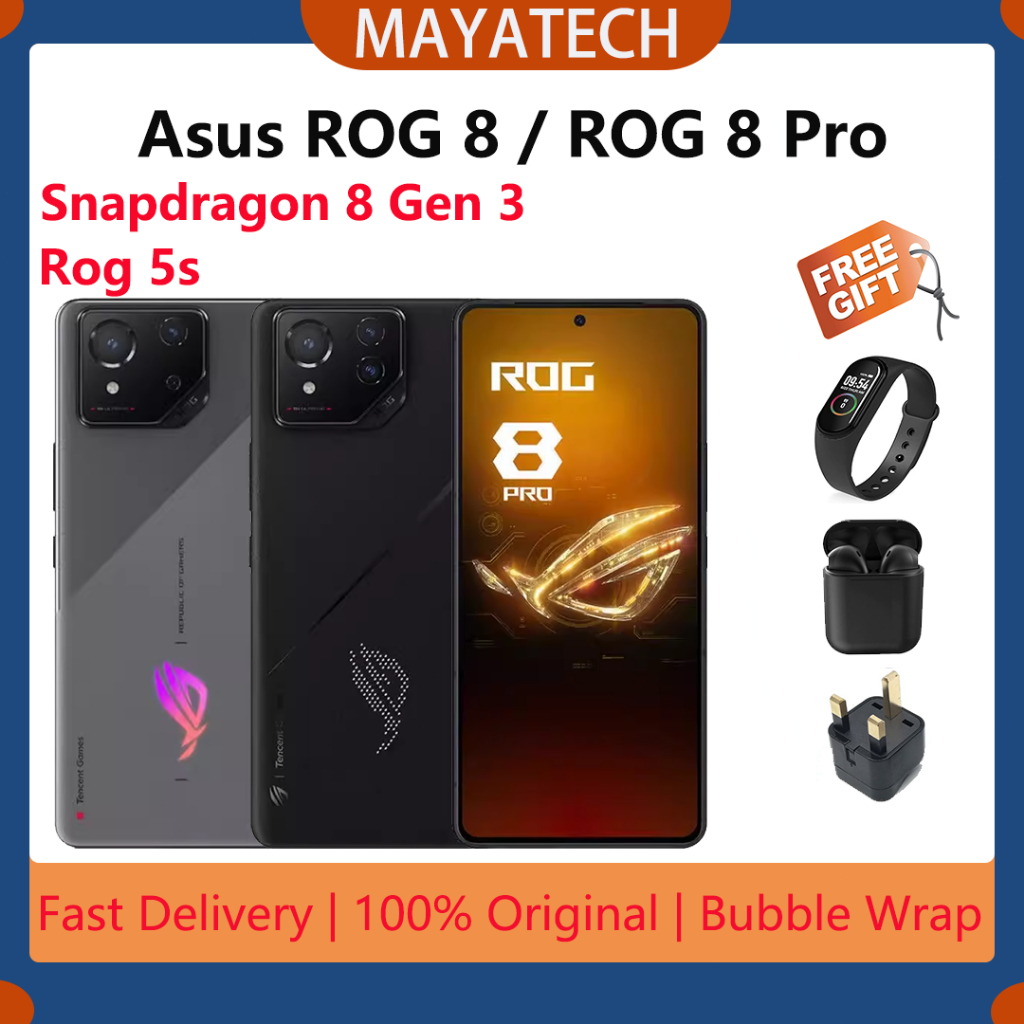 【Global】Asus ROG 9/Asus ROG 9 Pro Snapdragon 8 Elite/Asus ROG 8 Pro ...