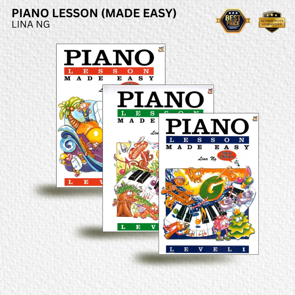 Piano Lesson Made Easy Series By Lina Ng | Shopee Malaysia