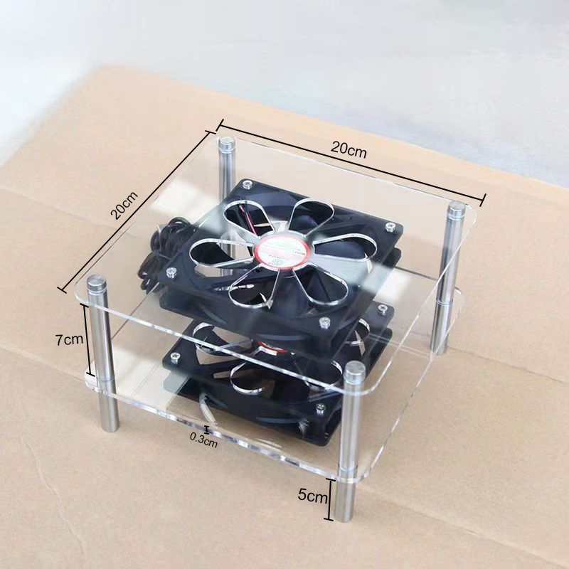 USB Router Fan Wifi Modem Cooling Rack Router radiator 120CM Wire 5V ...