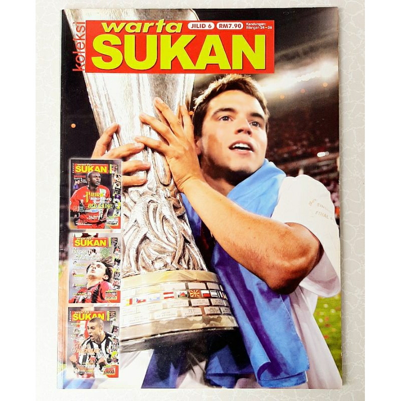 (Preloved) Kompilasi majalah Warta Sukan Jilid 6 (Musim 2005/2006 ...
