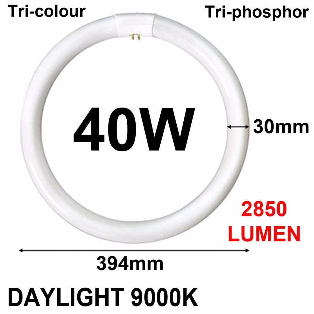 (READY STOCK) T9 RING LIGHT [22W/32W/40W] Circular/Round Fluorescent Tube | Shopee Malaysia