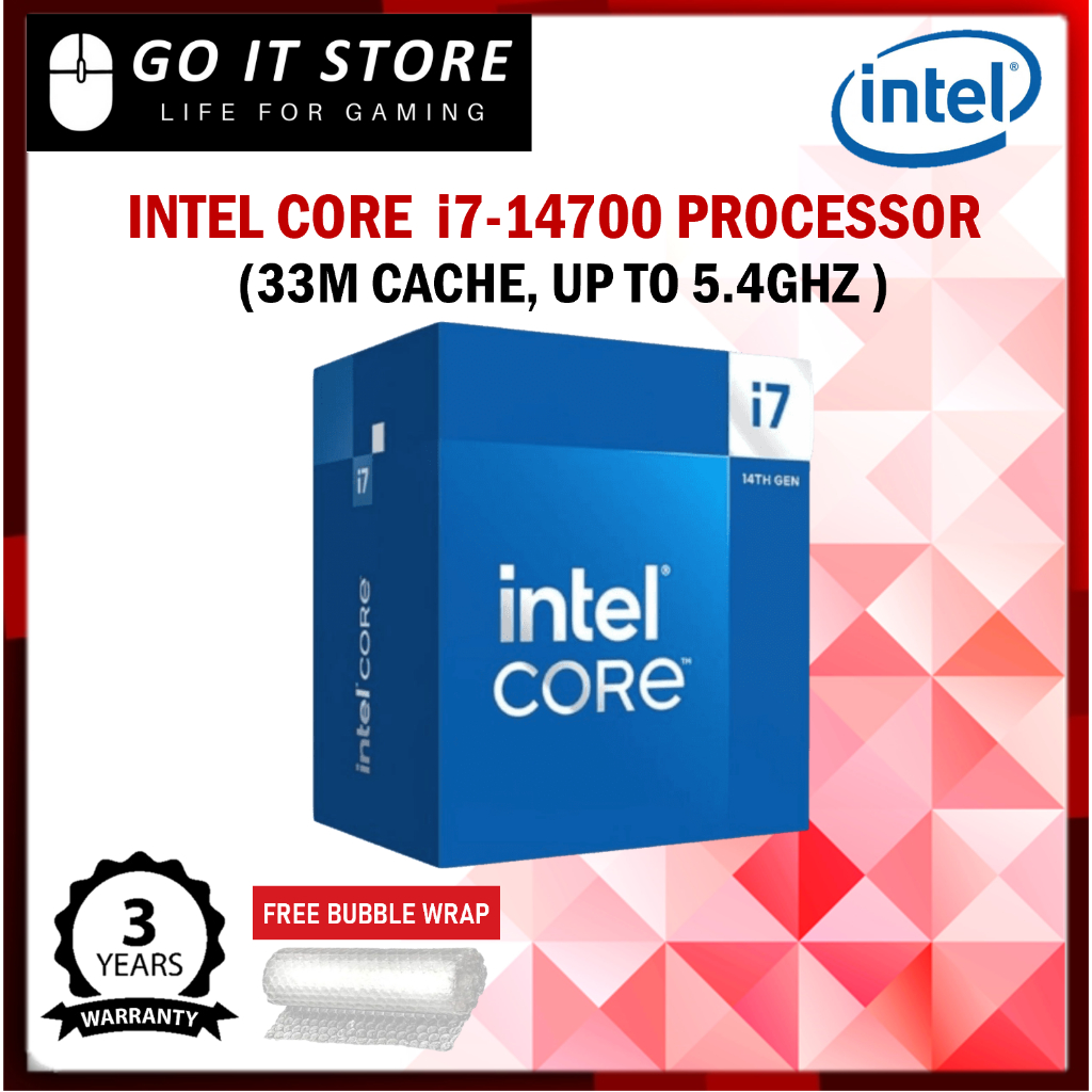 Intel Core i7-14700 / i7-14700F / i7-14700K / i7-14700KF LGA1700 14th ...