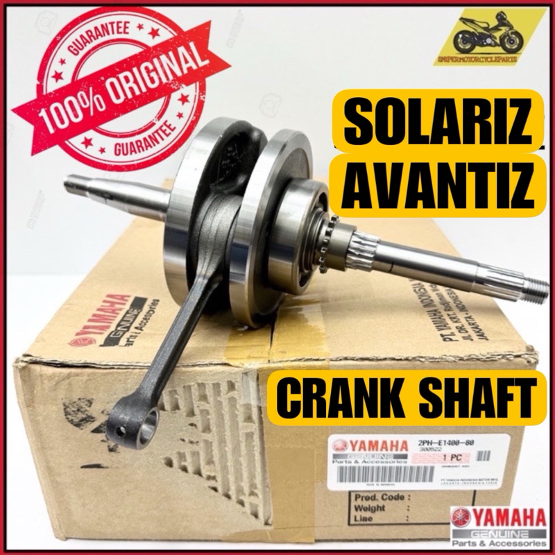 [100% ORI YAMAHA] AVANTIZ / SOLARIZ EGO CRANK SHAFT CRANKSHAFT CON ROD CRANK 2PH E1400 ORIGINAL ...