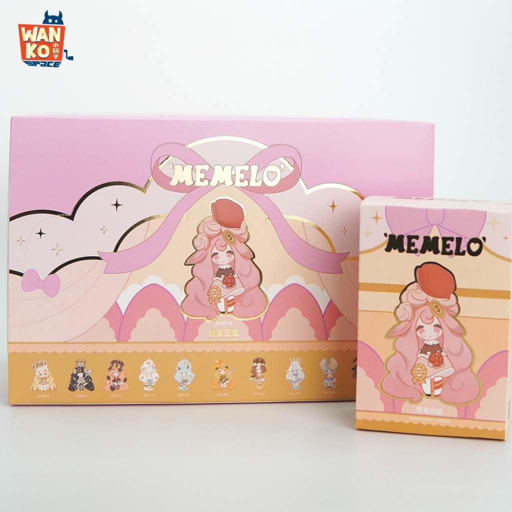 MEMELO Land of Sweets Series Blind Box MEMELO 甜蜜王国系列盲盒 | Shopee Malaysia