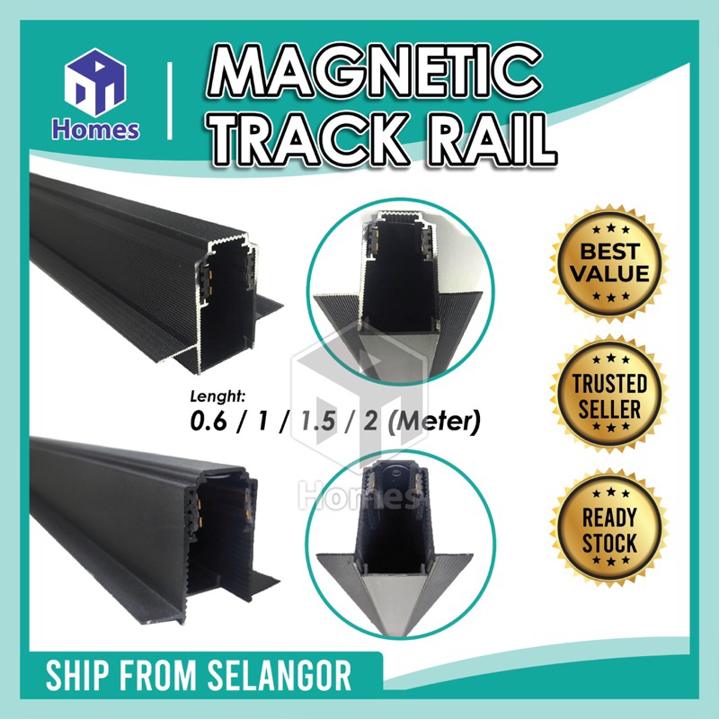 Homes Magnetic Track Rail 48v Wood Board/Plaster Ceiling Recessed or ...