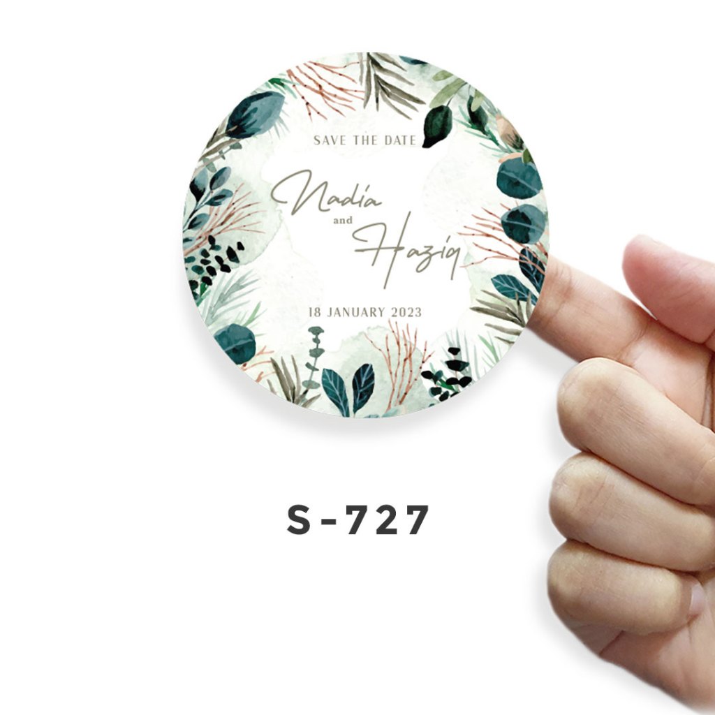 Stiker Design Kad Kahwin | Sticker Kahwin 100pcs | Wedding Sticker ...