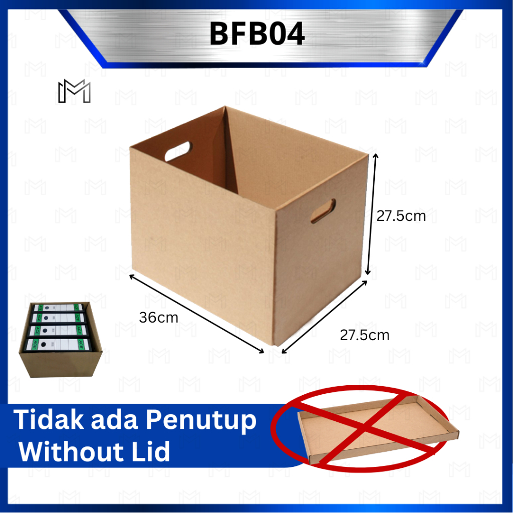 Storage Box Moving Box Document Box Office Box Kotak Packing Box Carton ...