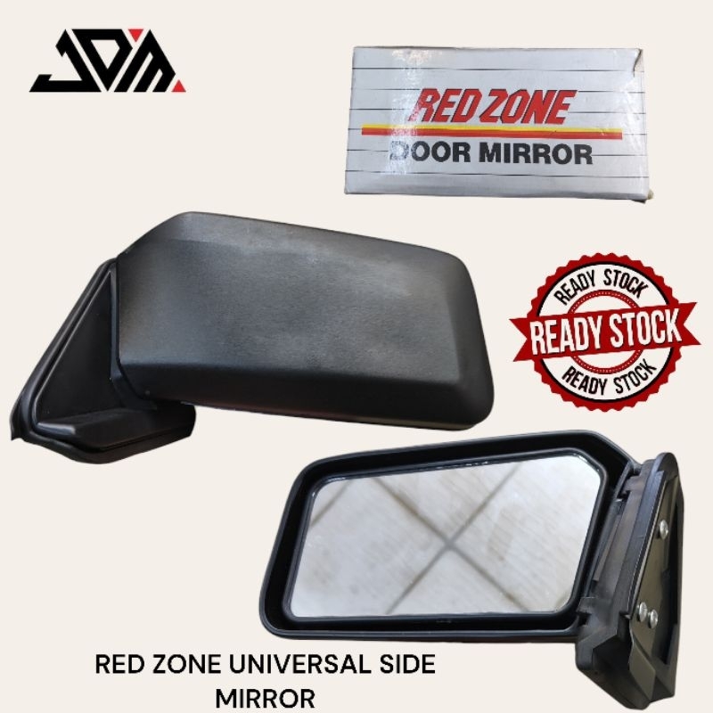 RED ZONE UNIVERSAL SIDE MIRROR [ READY STOCK ] | Shopee Malaysia