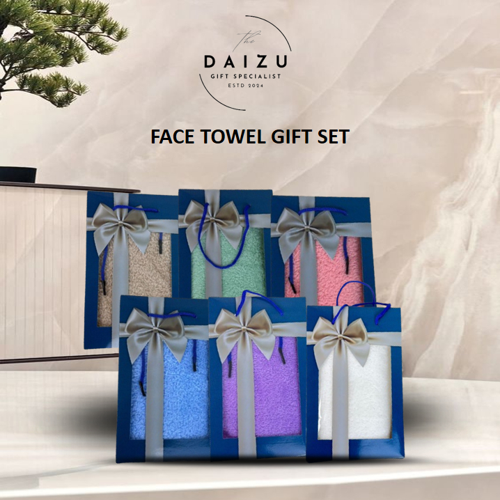 Towel 75X35CM Doorgift Tuala With Box Face & Hand Towel Tuala Muka ...