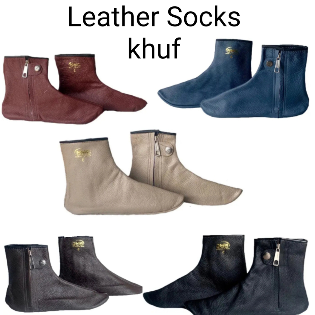 Leather Socks / kuf Leader Khuf/ Wadhu Socks | Shopee Malaysia