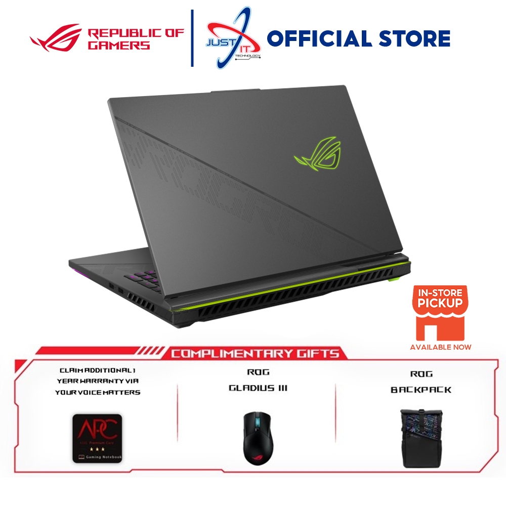ASUS Rog Strix G18 2024 Gaming Laptop (18"/I9-14900HX/32GD5/2TB) G814J ...