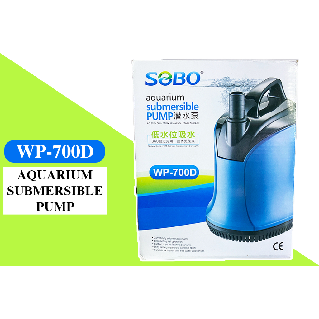 WP-700D SOBO Submersible Pump | Shopee Malaysia