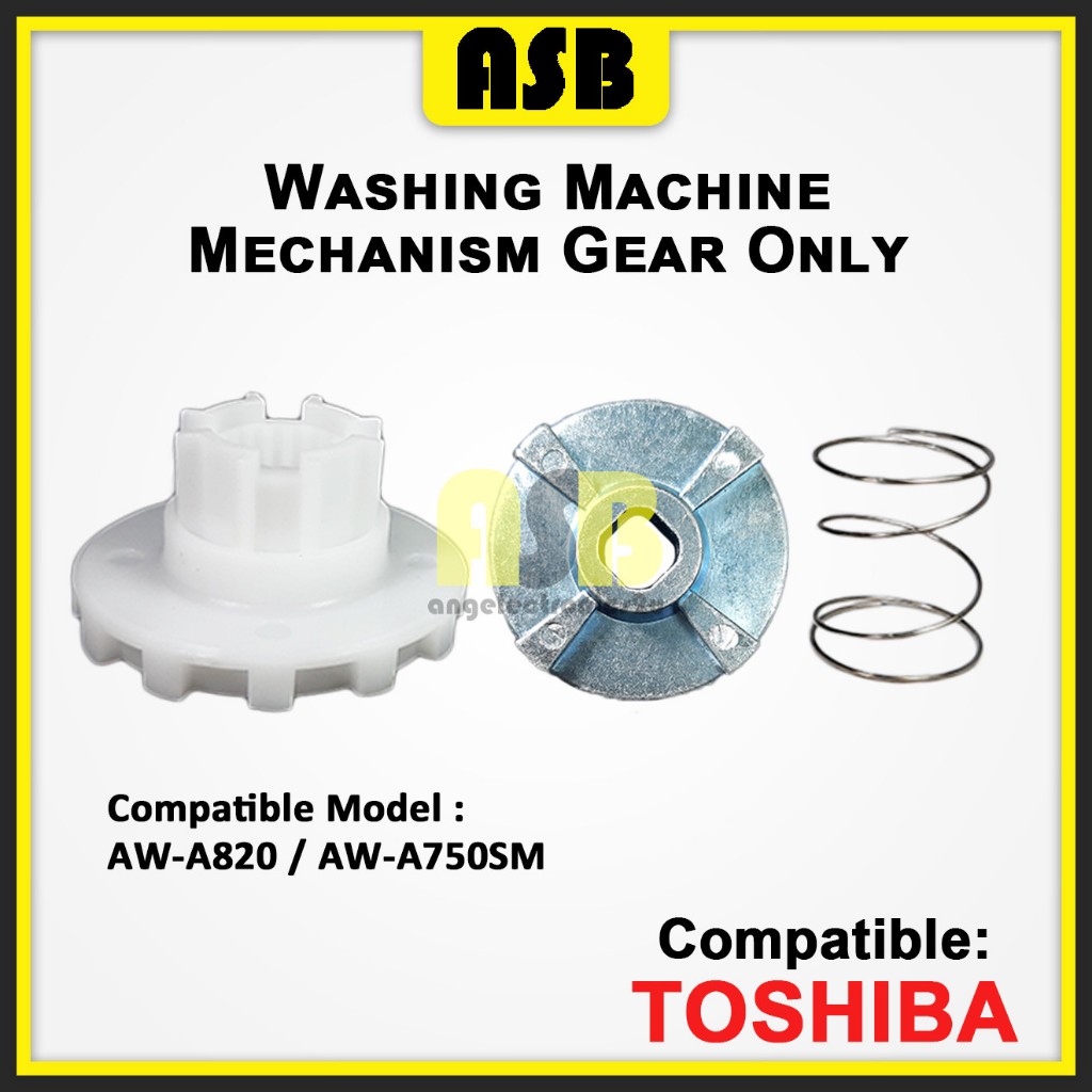 (1set) ( Compatible : Toshiba ) Washing Machine Mechanism Gear Only ...
