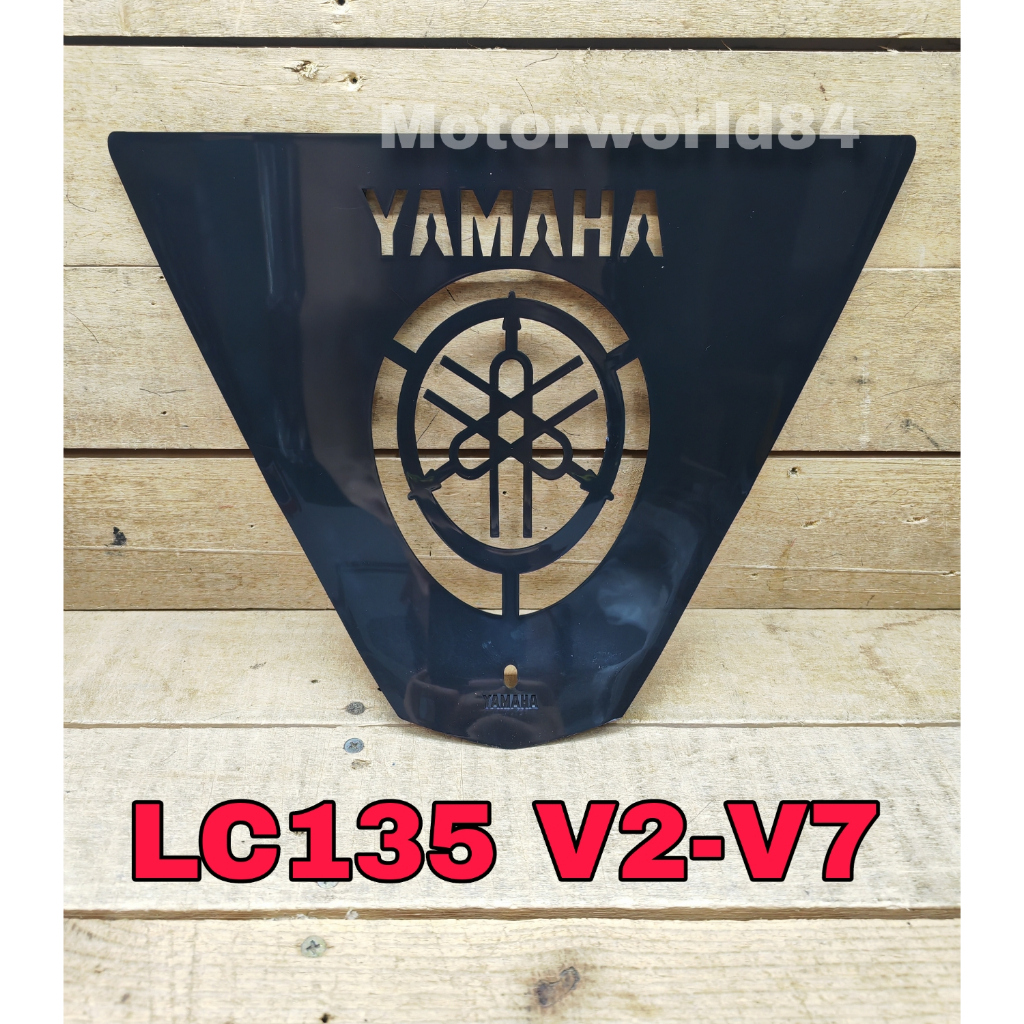 LC135 V2 V3 V4 V5 V6 V7 ENGINE COVER YAMAHA BLACK PROTECTOR SAMPAN ...