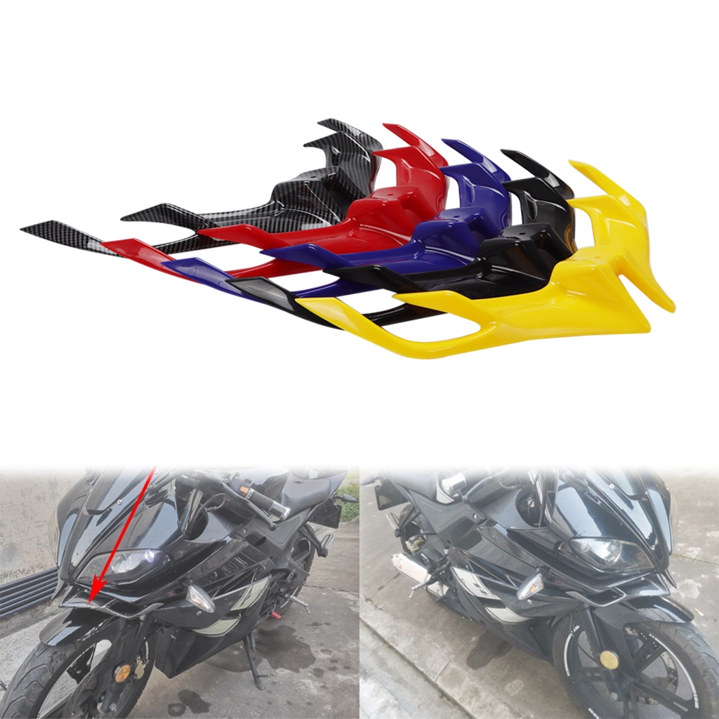 FOR YAMAHA R15 WINGLET WINDLET YZF R15V3 FRONT FAIRING WING LET ABS ...