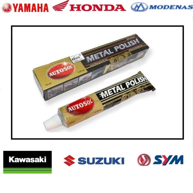 #FANTASY#AUTOSOL METAL POLISH RUST REMOVER CHROME STAINLESS STEEL ...