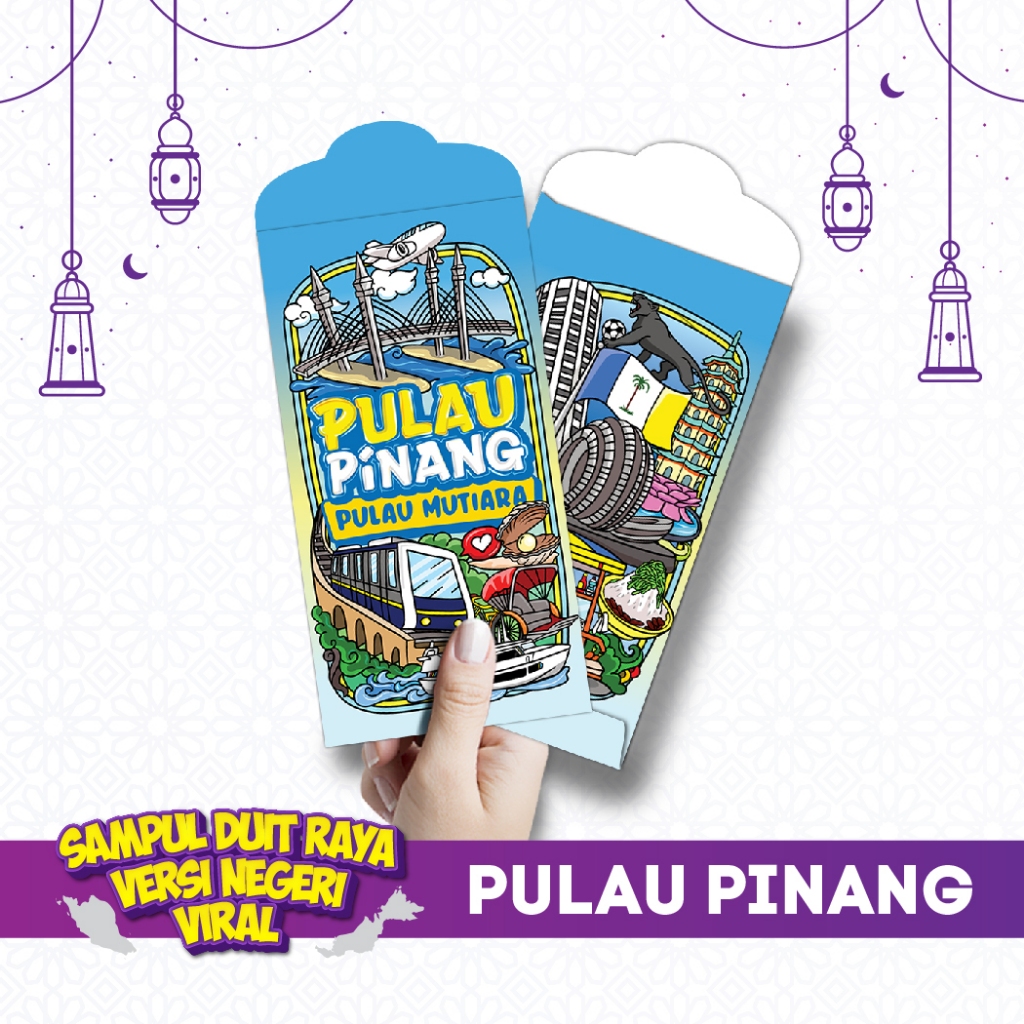 Sampul Duit Raya 2024 1 PACK (10PCS) 15 Design EXCLUSIVE Kartun Negeri ...