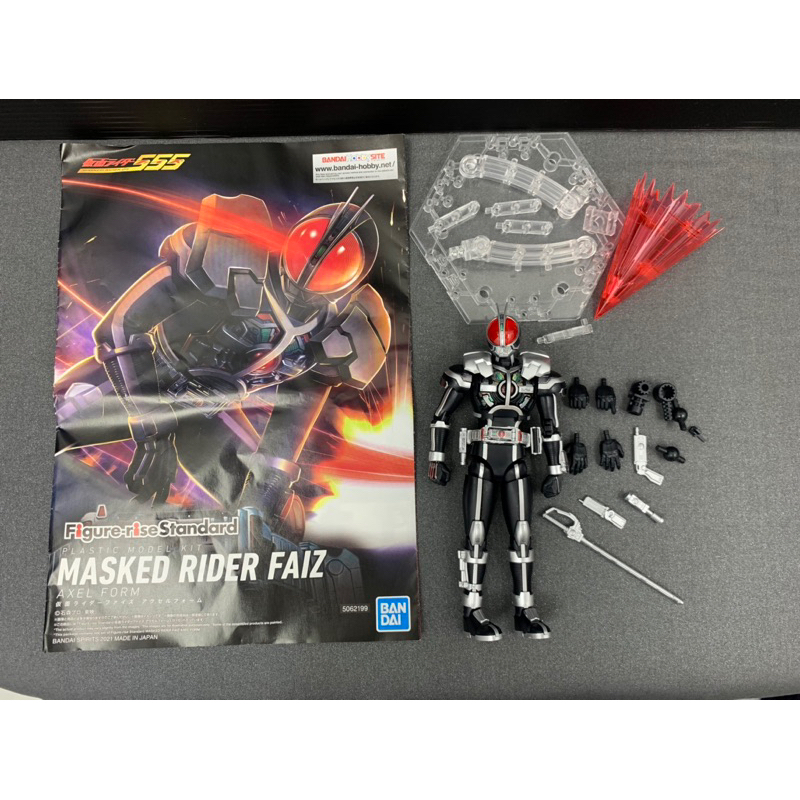 Bandai FRS Figure Rise Standard Masked Rider Faiz Axel Form | Shopee Malaysia