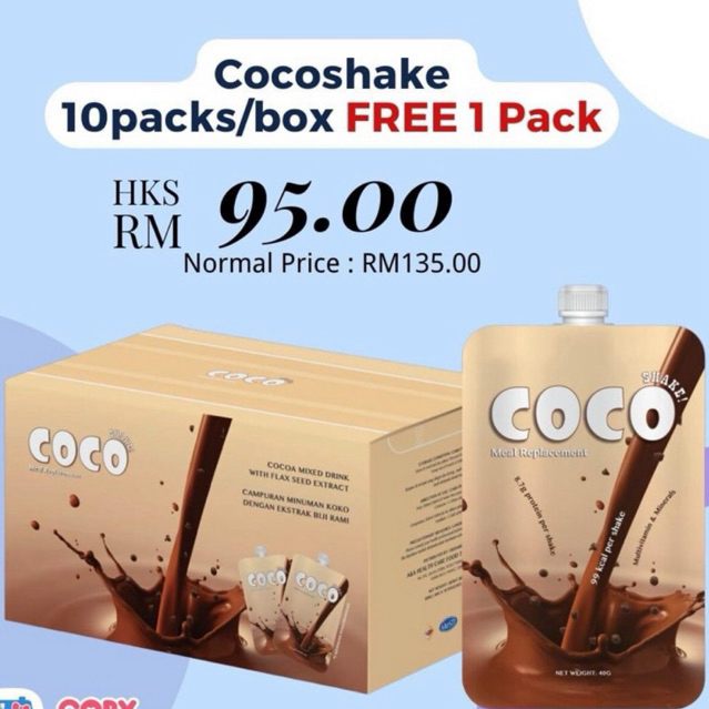 COCOSHAKE MEAL REPLACEMRNT /KEEP FIT /Coco Shake可可代餐/瘦身代餐/ slim body ...