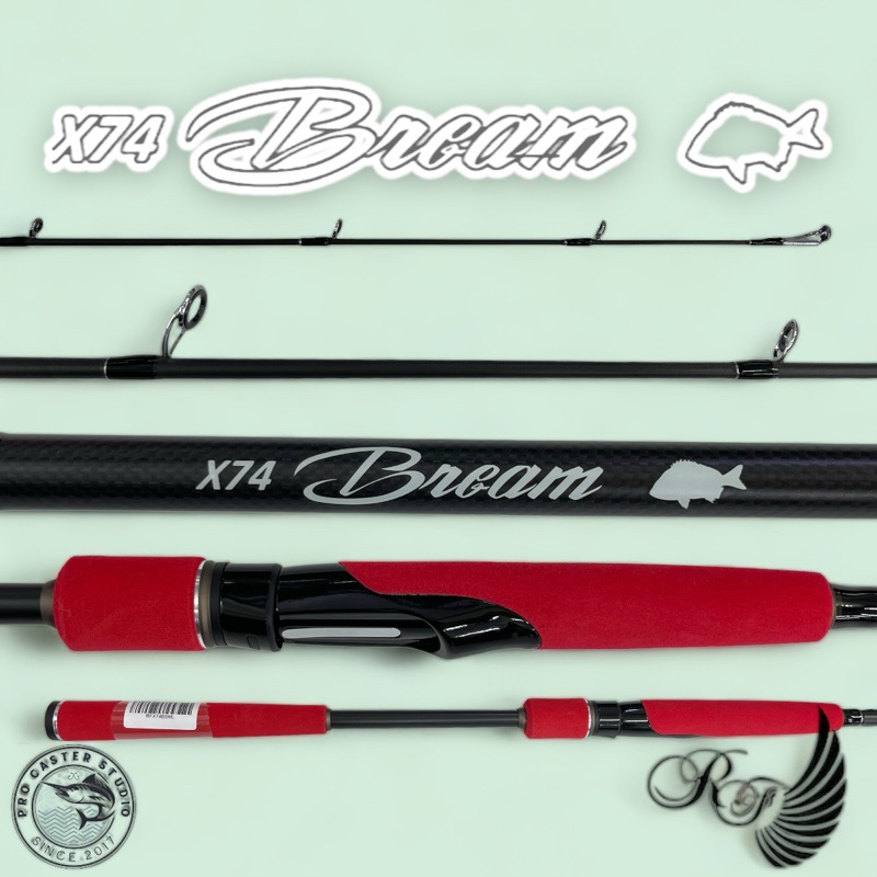 ROD FORD X74 Bream spinning fishing rod tamok ikan kuku joran sotong ...