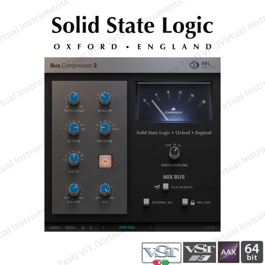 SSL Native Bus Compressor 2 v1.0.55 (Win) VST2, VST3, AAX x64 | Solid ...