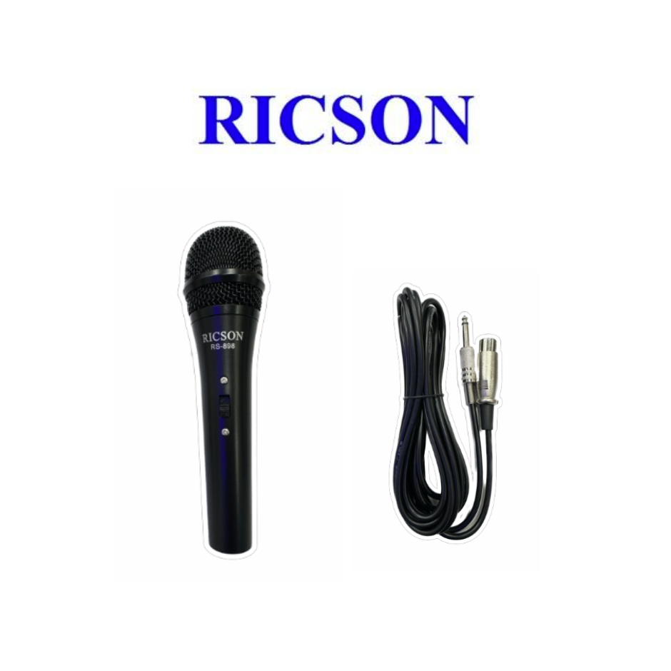 RICSON Professional Dynamic Microphone | RS-898 | Shopee Malaysia