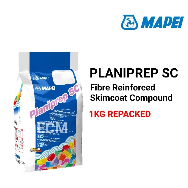 MAPEI PLANIPREP SC (4.5KG PACK) RAPID SET, HIGH STRENGTH SKIMCOAT ...