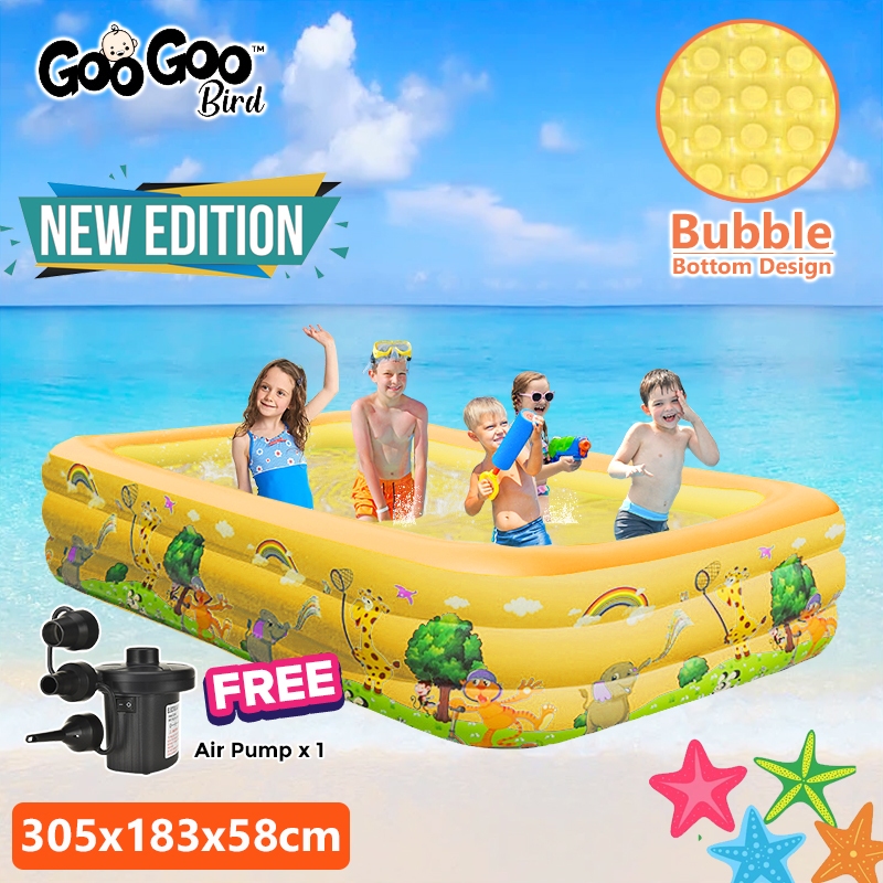GOOGOO BIRD 3.05M Yellow Bubble Base Limited Edition Extra Large ...