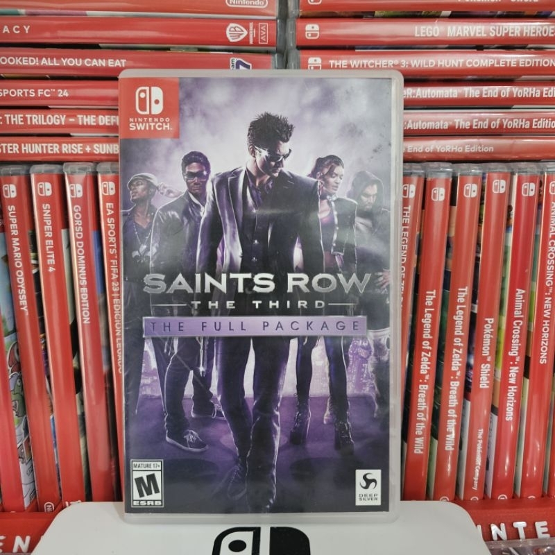 Nintendo Switch Game : Saint Row The Third / Forth Full Package ...
