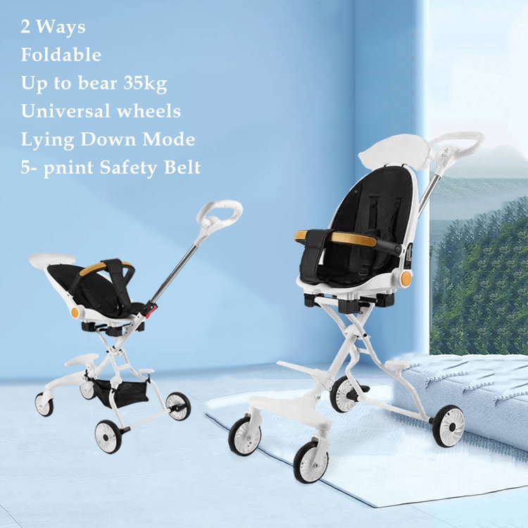 Magic Stroller Baby Foldable Troller baby 2 Ways Baby Stroller Lie Down ...
