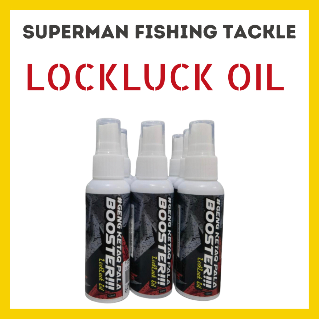 Booster LockLuck Oil Umpan Mancing Kolam Peransang Ikan Perisan Umpan ...